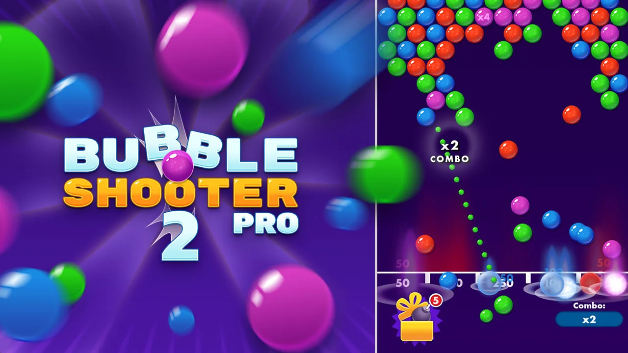 Bubble Shooter Pro 2 - Play on A66.Games